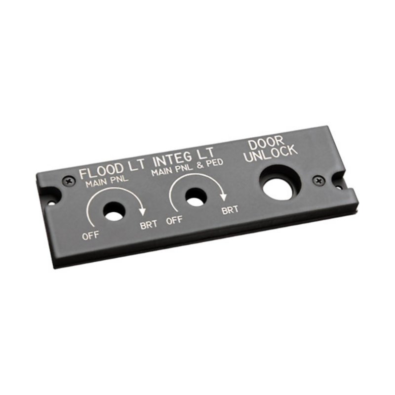 A320 Dimmer Panel CPT Door Lock Version: simsystems GmbH